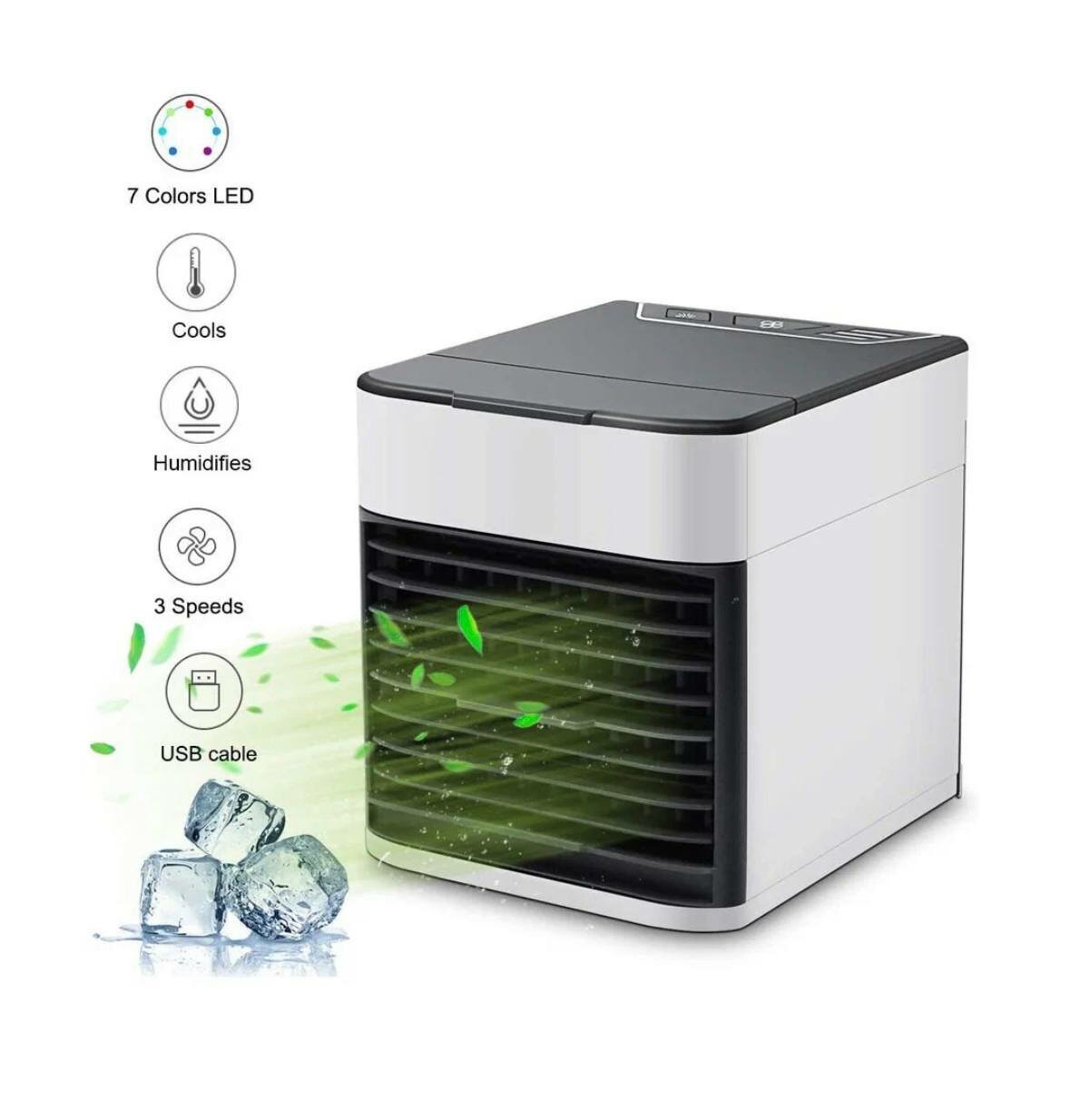 Увлажнитель воздуха Gaisshop Arctic Air Ultra, белый, 17 см x 16 см x 14,5 см