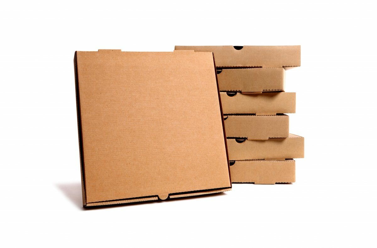 Коробка для пиццы, пирога. 42х42х4 см. 50шт.