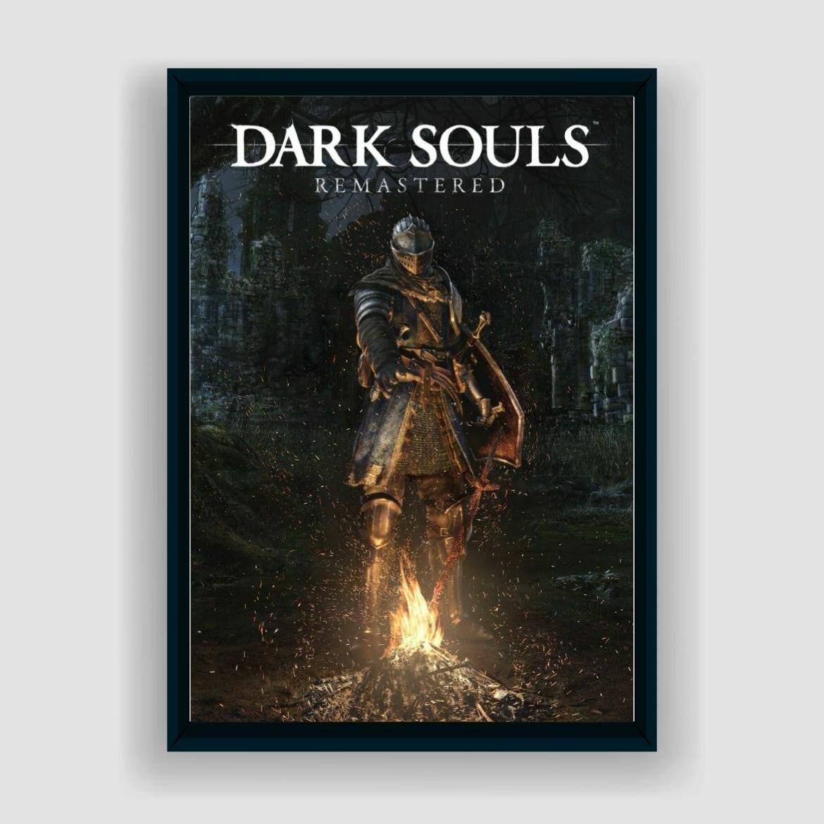 Постер Dark Souls без рамки (А3)