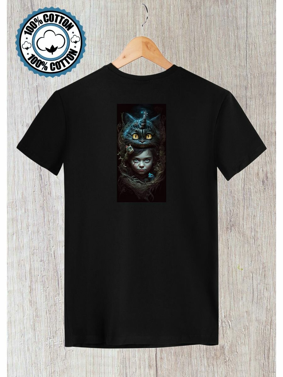 Футболка алиса и чиширский кот cats