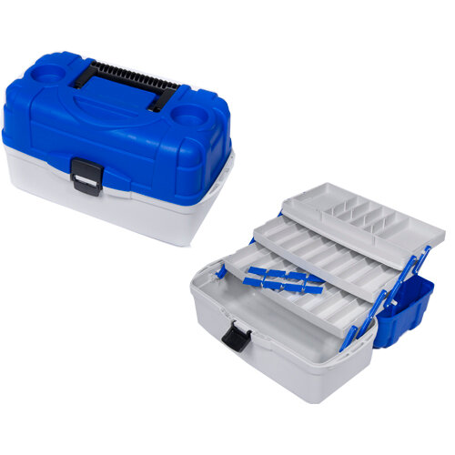 Ящик рыболовный пластиковый Salmo 3х-пол. 023