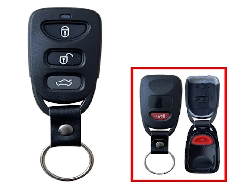 Корпус для дистанционного ключа ДК05 Kia 3+1 Button Shell