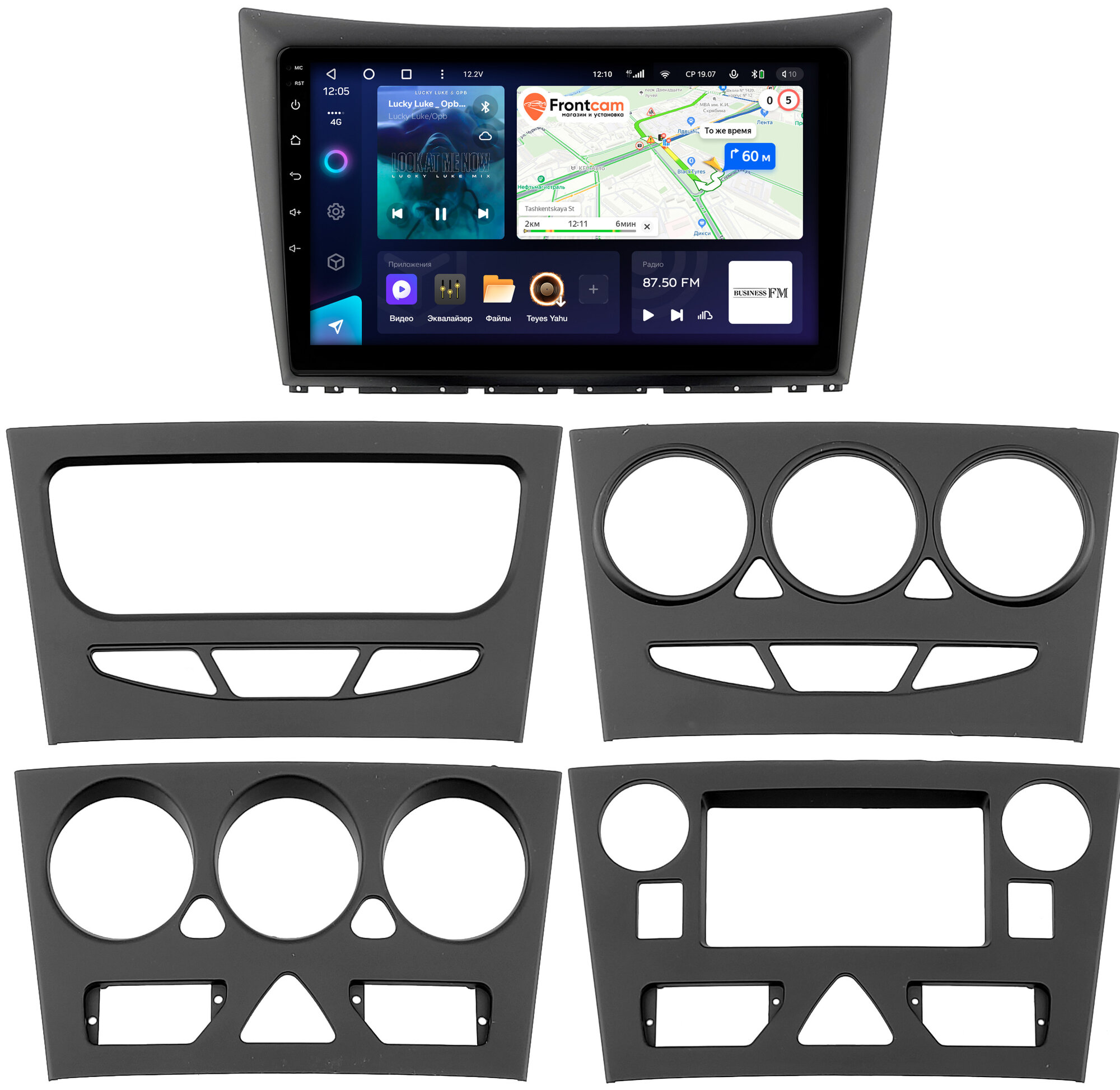 Штатная магнитола Teyes CC3L 4/64 9" RM-9-2688 Dongfeng S30, H30 Cross 2011-2018 Android 10 (4G-SIM, DSP, IPS)