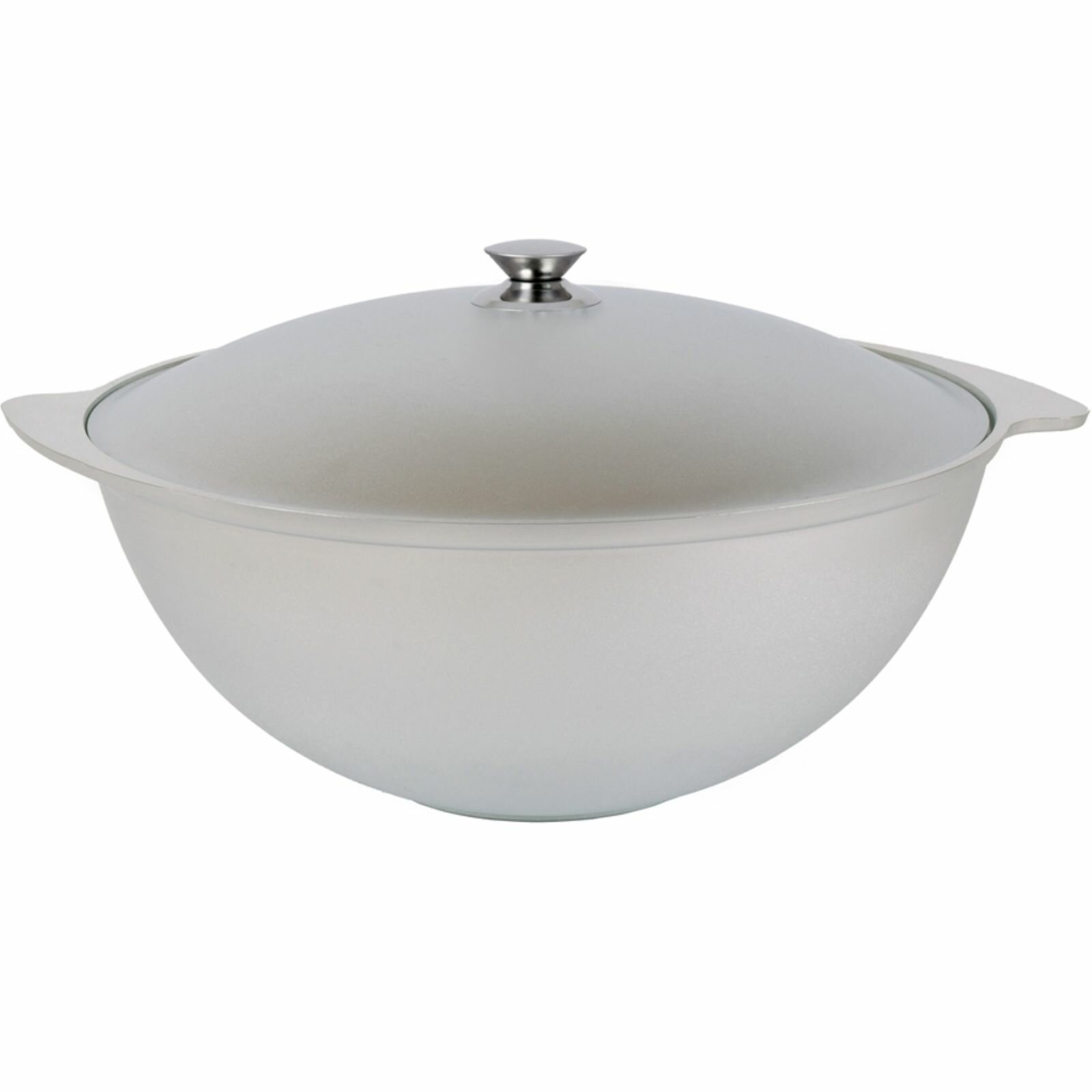 Казан Для Плова 6л d318 h141 Мет/Кр Полукруглое Дно Литой Алюминий Kukmara КЗ60