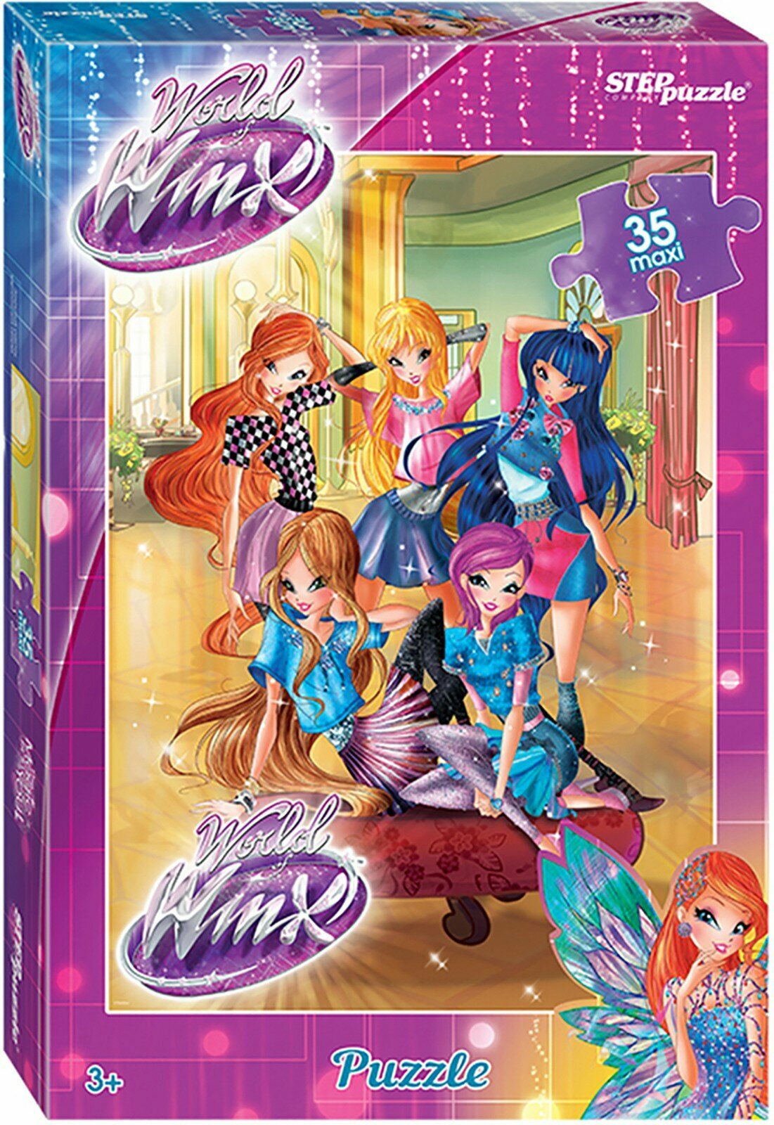 Puzzle-35 maxi "Winx-2" (91229)