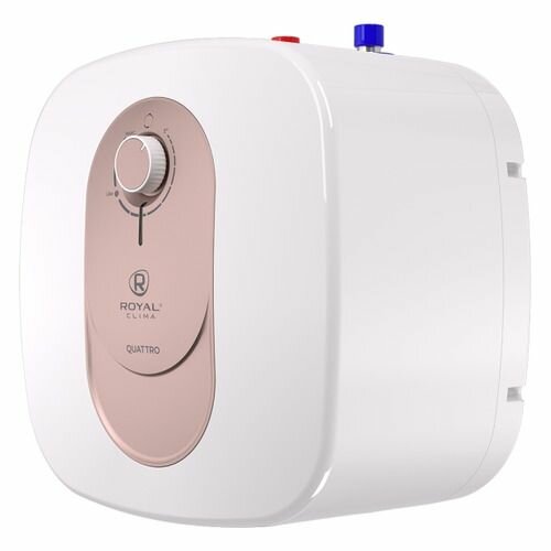 Водонагреватель Royal Clima Quattro RWH-Q15-FEU, накопительный, 1.5кВт, 15л, белый