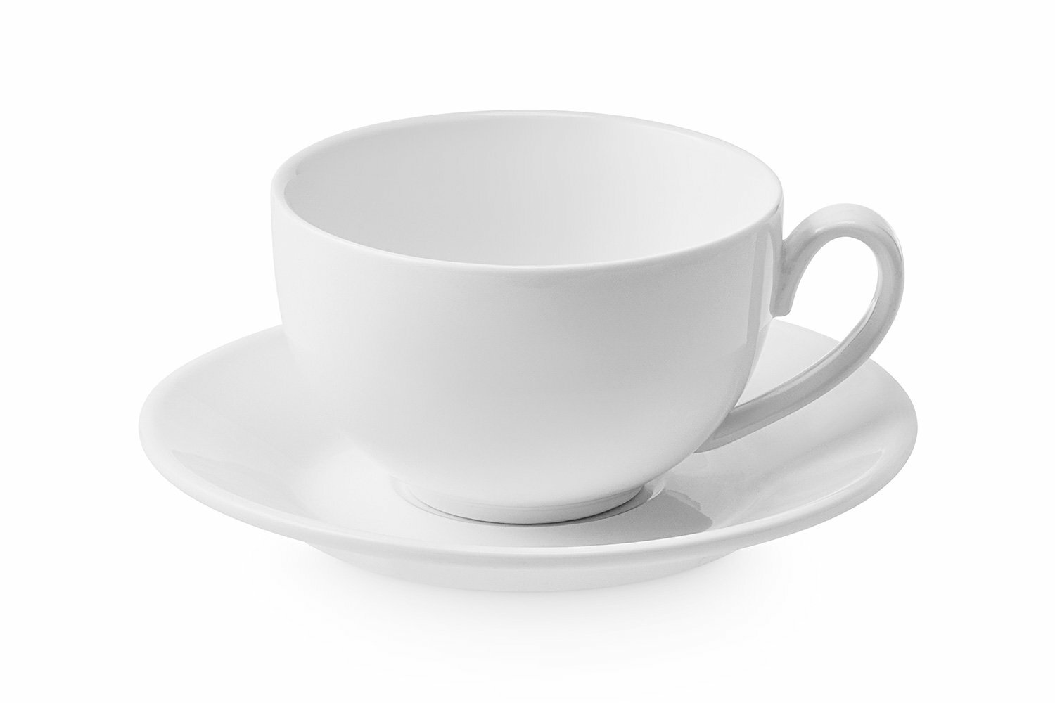 Wilmax ENGLAND Fine чайная пара из фарфора 250 мл набор чашек и блюдец для сервировки чая