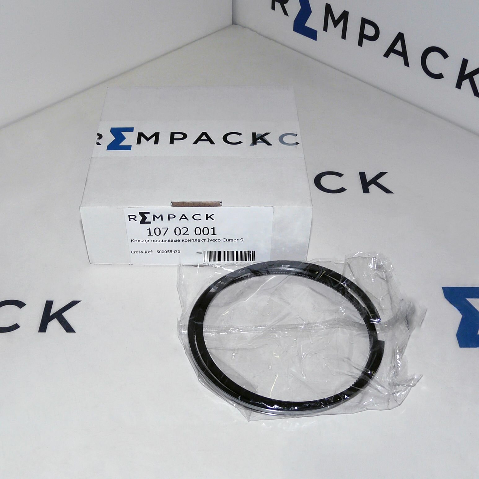 Кольца поршневые комплект Iveco Cursor 9 REMPACK 10702001 (500055470)