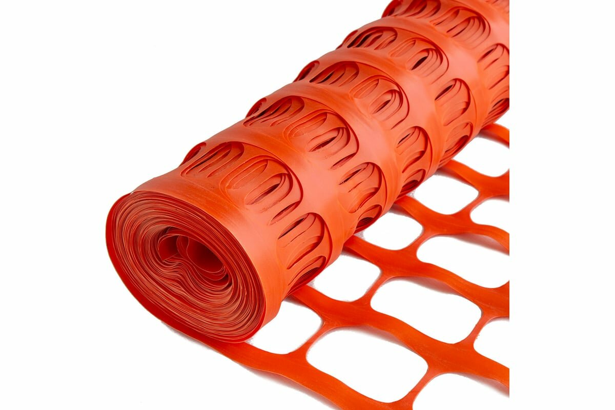 GAVIAL Сетка пласт. для ограждений оранжевая 4545, 1м50м, 145г/м2 2208