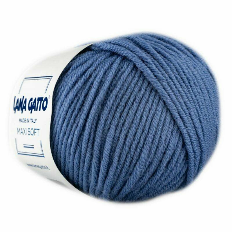 Пряжа Maxi soft - 10173 джинс