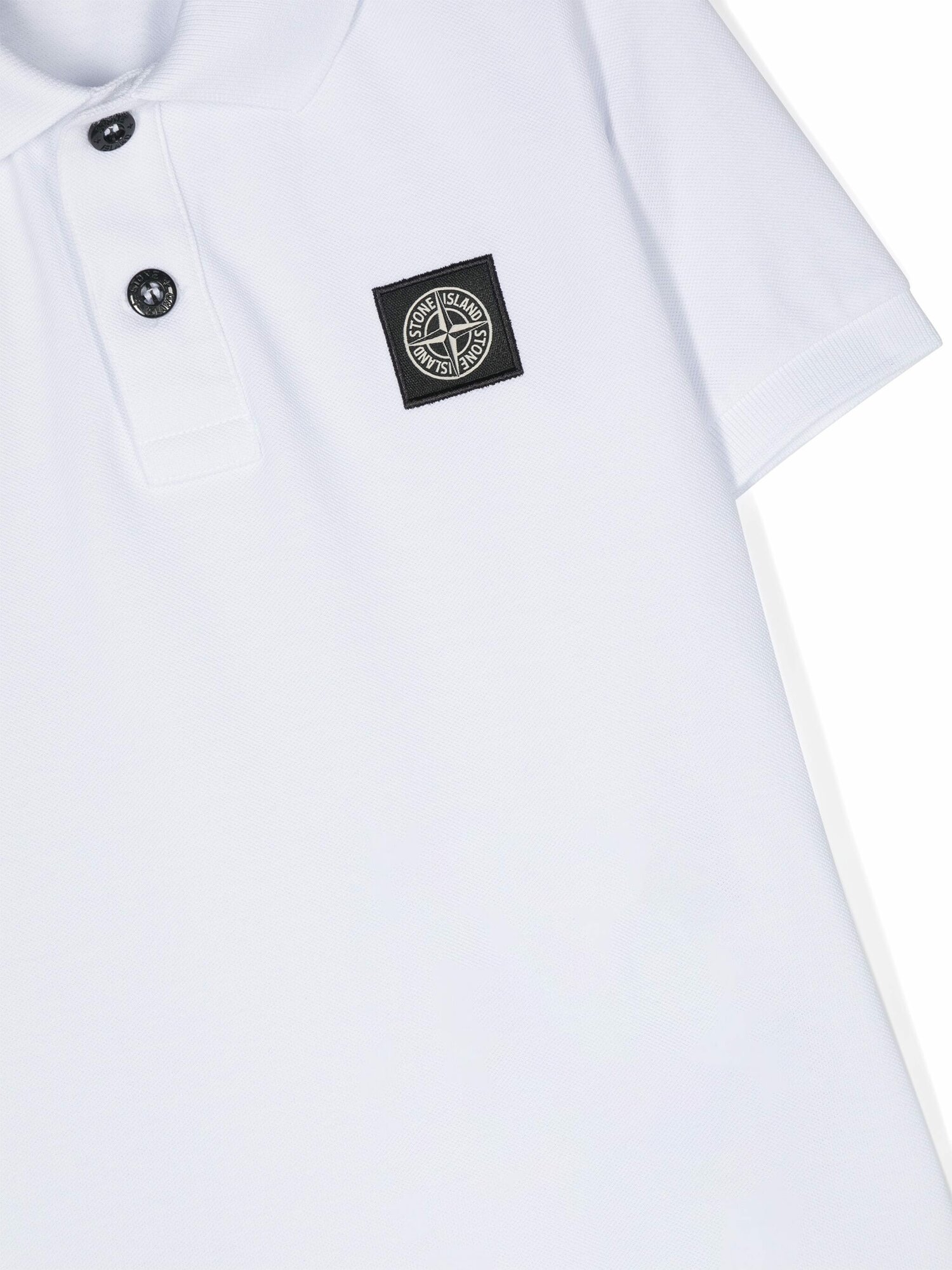 Рубашка Stone Island Compass, размер 140, бежевый/белый — фото 1