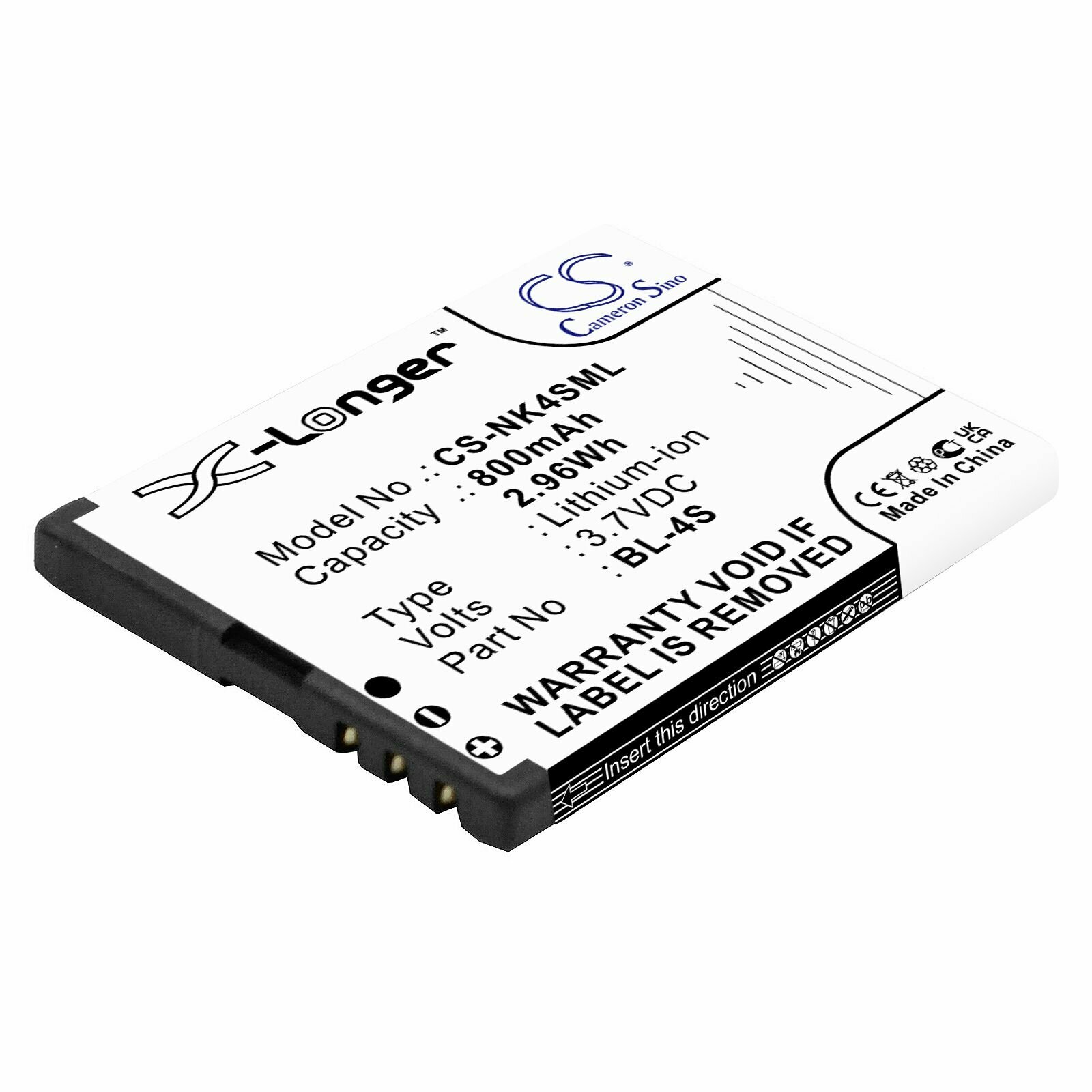 Аккумулятор CS-NK4SML