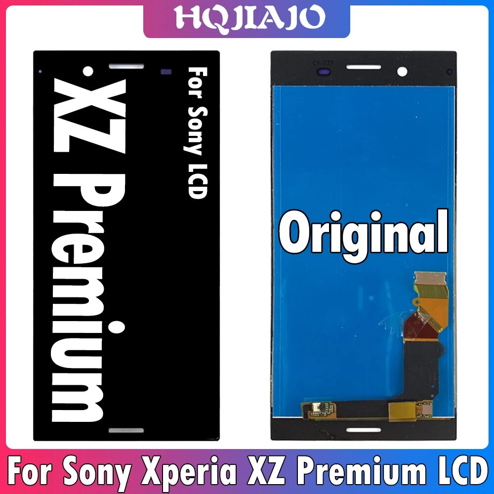 5,46 "оригинальный экран для SONY Xperia XZ Premium, жк-дисплей, сенсорный экран, дигитайзер, замена для Xperia XZP LCD G8142 G8141