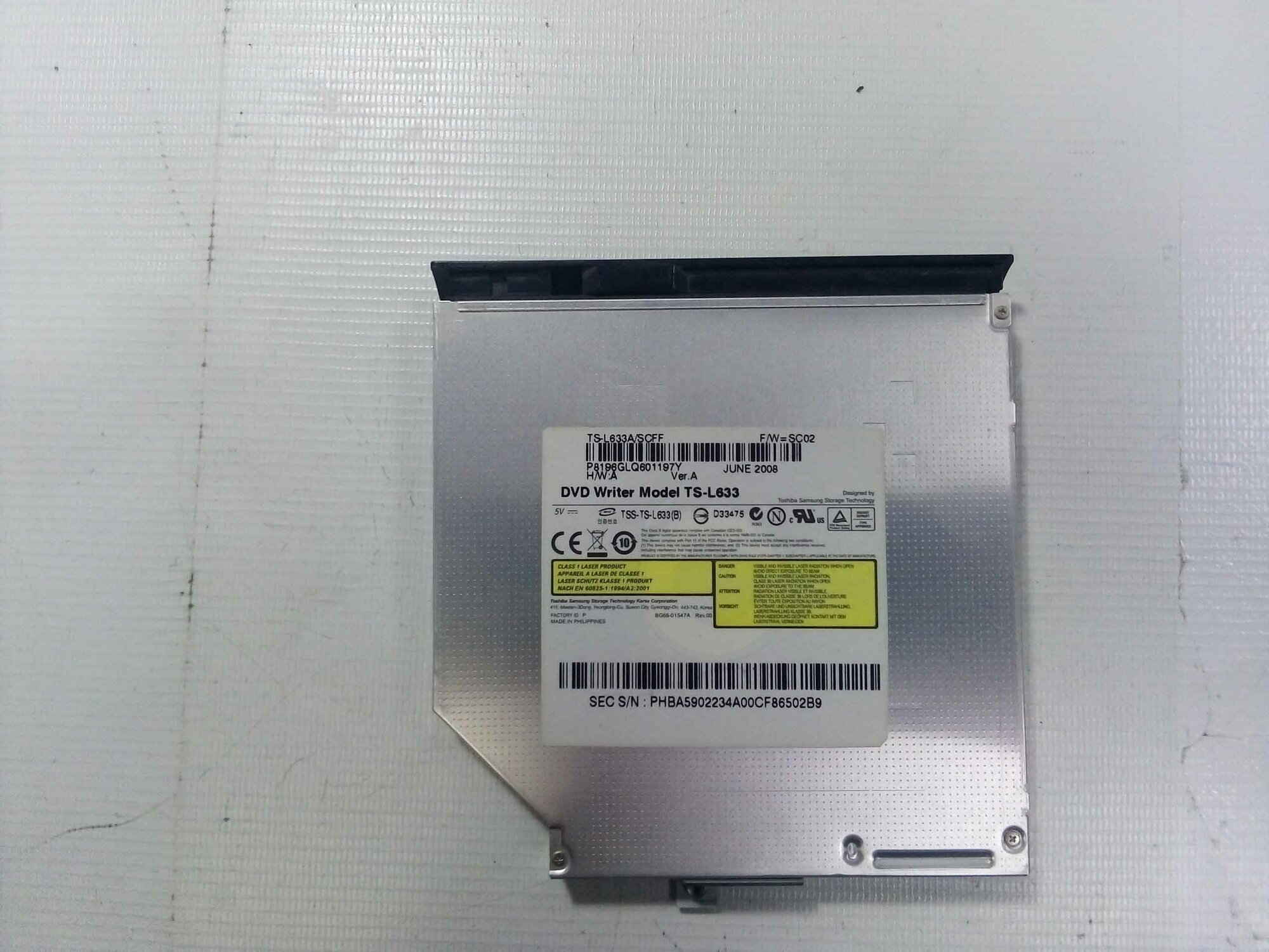 Привод DVD+RW для Samsung R510