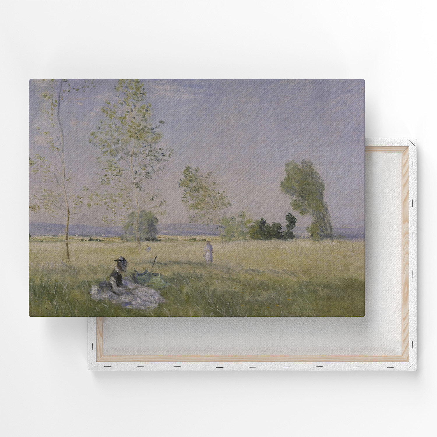 Картина на холсте, репродукция / Клод Моне - Лето / Размер 80 x 106 см