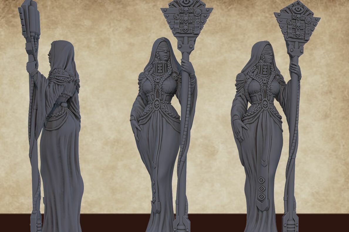 Warhammer 40000 Террейн Statue-2