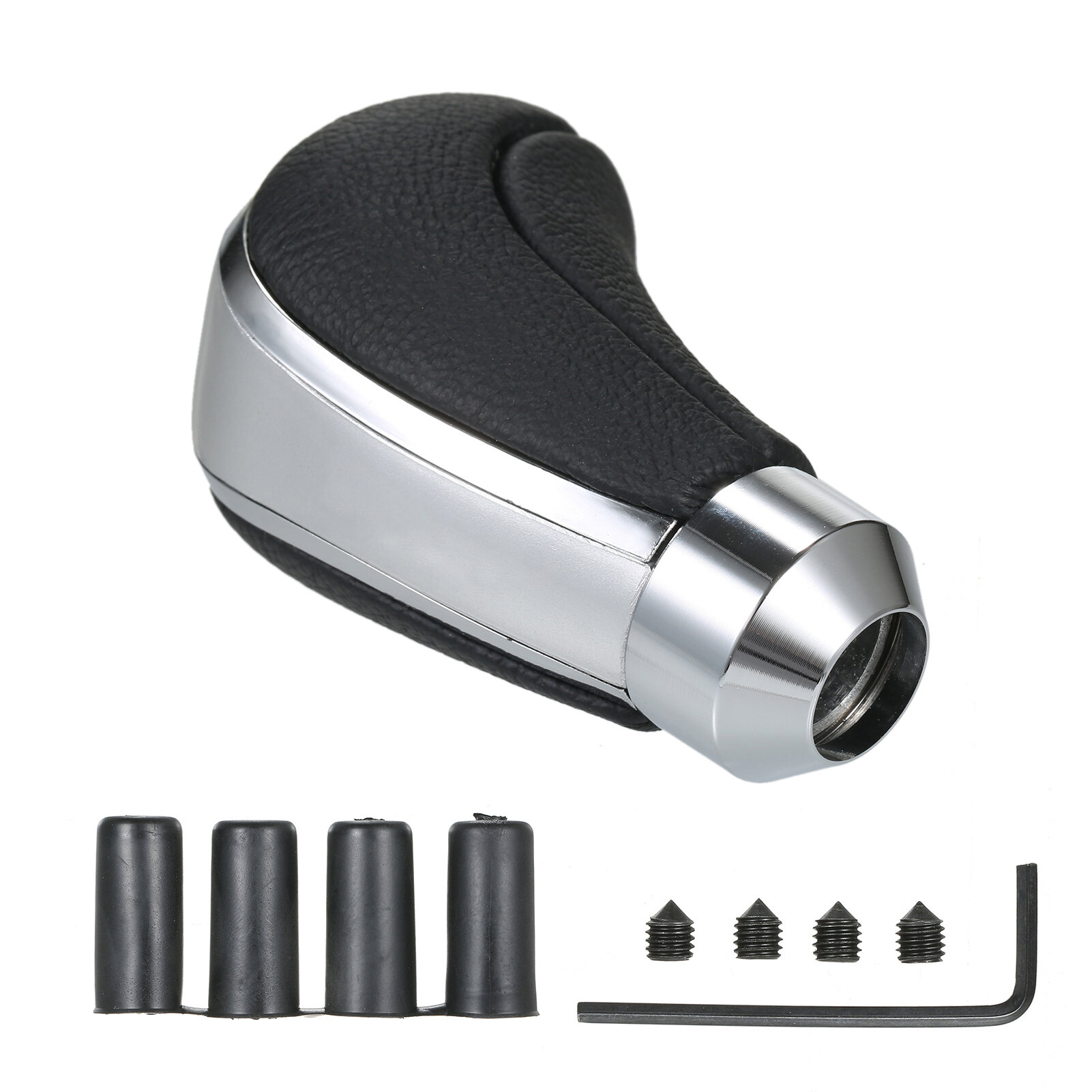 Серебристая головка рычага переключения передач для автоматической коробки GM, стильная замена