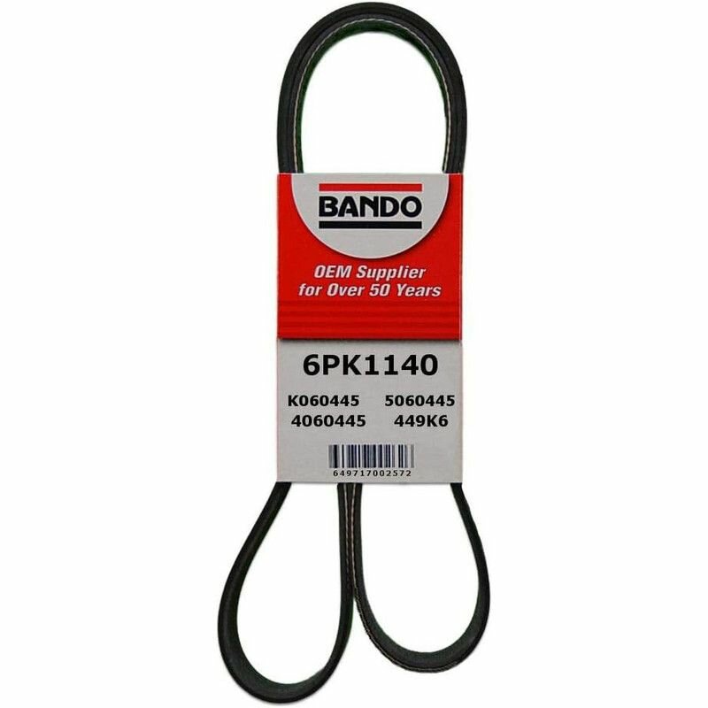 Ремень поликлиновой Bando 6PK1140, для а/м Volkswagen Caddy, RENAULT Megane, TOYOTA Auris