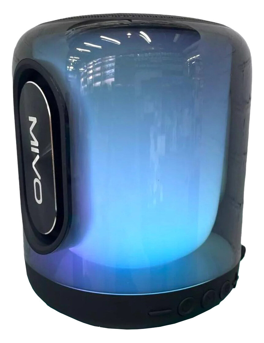 Портативная колонка Mivo M66 Black, 15 Вт, 2000 мАч, USB Type-C, черный