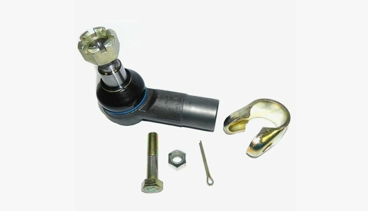 Наконечник тяги КПП левый длинный КАМАЗ Евро (L95мм) резьба внутреняя (Ростар)