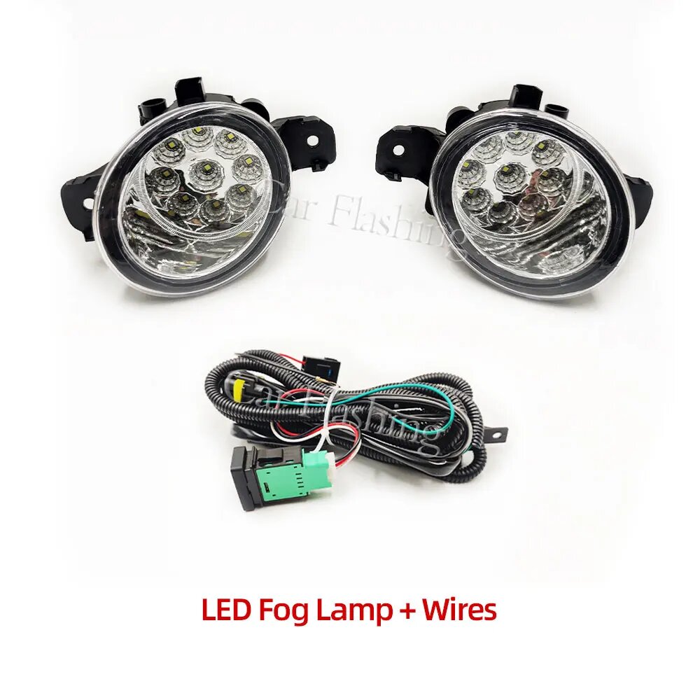LED противотуманные фары для Nissan X-Trail T32 2014-2016