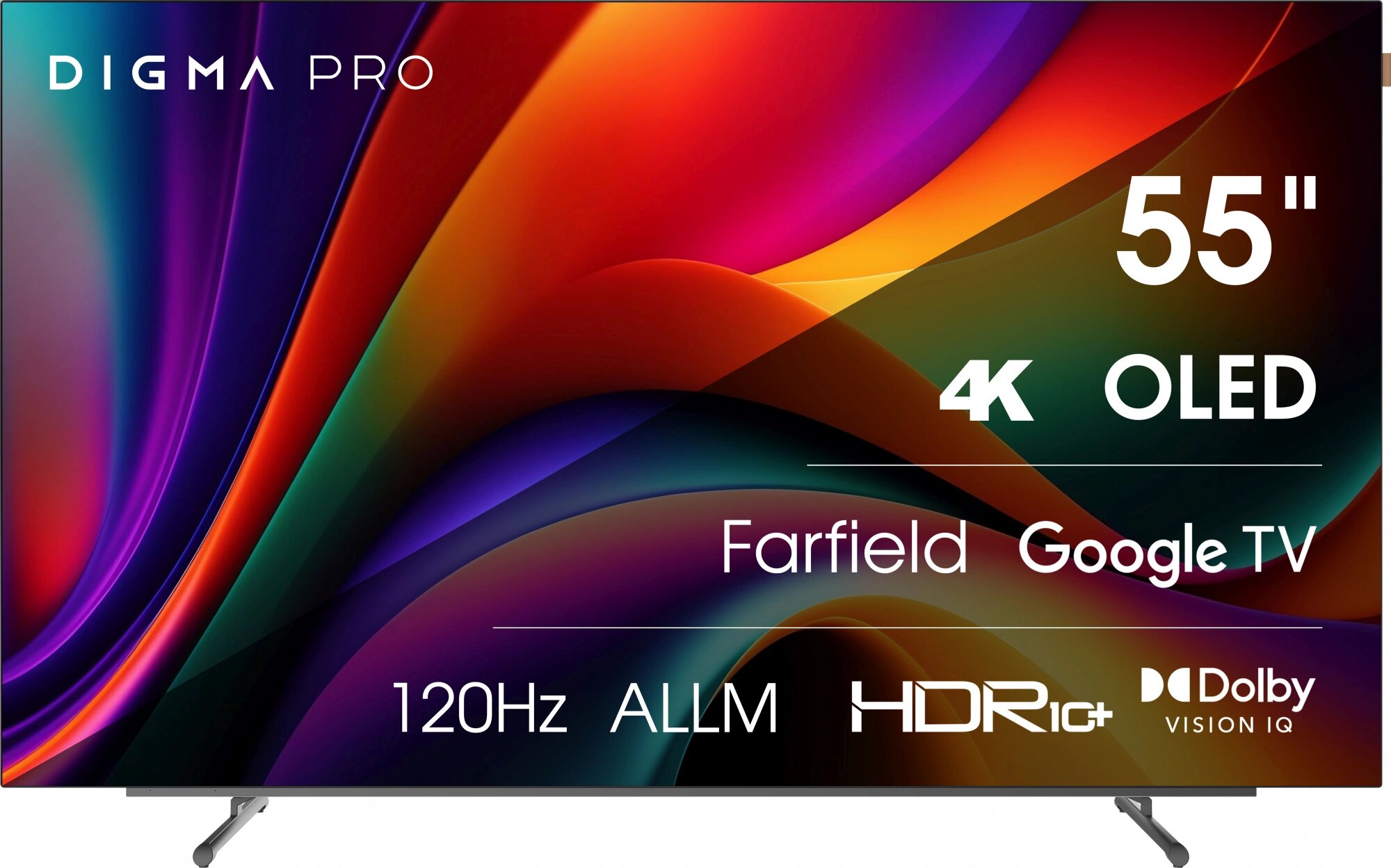 Телевизор OLED Digma Pro 55" OLED 55M Google TV Frameless