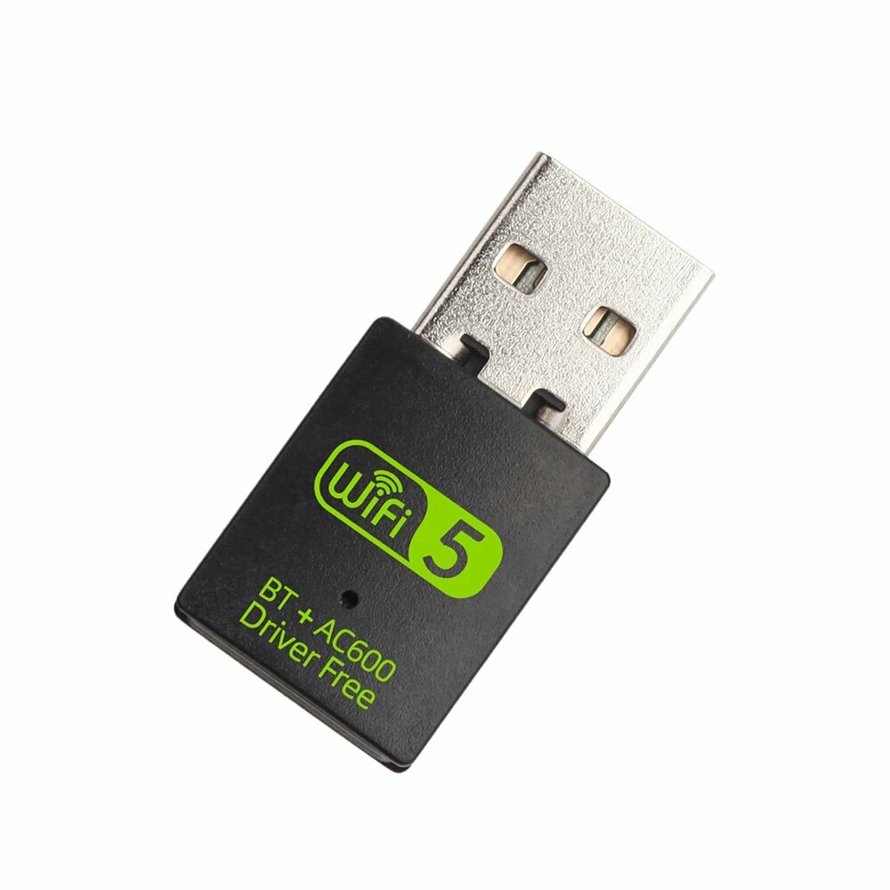 USB WiFi Bluetooth адаптер 5.0 600Мбит/с DRIVER FREE