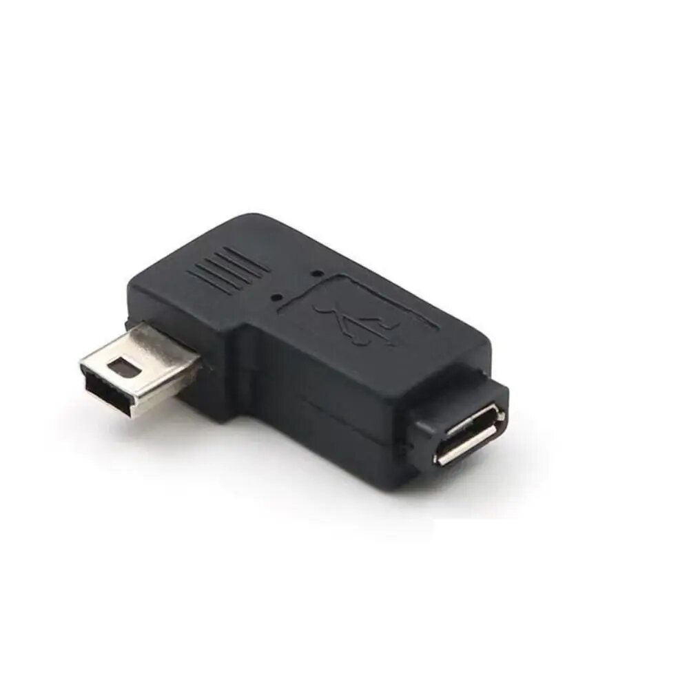 Головка Micro 5pin to Mini USB Male Mini 5pin Micro USB to Mini USB Micro USB Female Micro USB Converter USB-адаптер USB-разъем -right bend