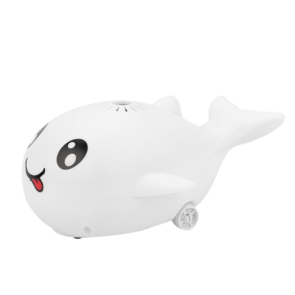 Подвесной шар, беспроводной вентилятор, игрушка, новинка, головоломка, батарея, Кит, безлистный, милый, безопасный, детский, портативный, плавающий