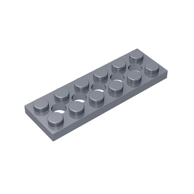 Gobricks плита 2x6 с отверстиями для Lego 18+