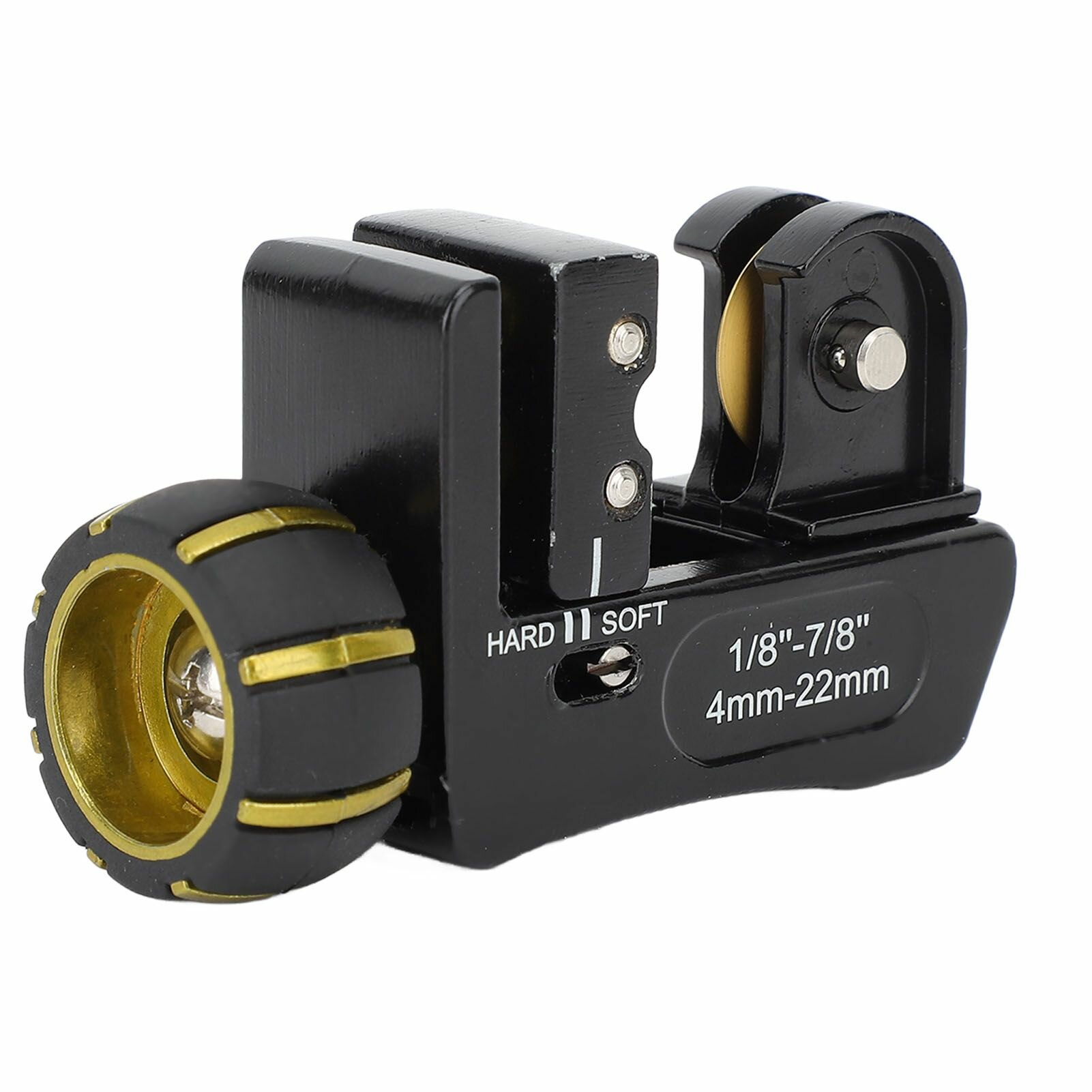 Мини-труборез, многофункциональный стальной труборез для труб из нержавеющей стали, меди, алюминия, толщиной менее 1 мм, простой в использовании и прочный