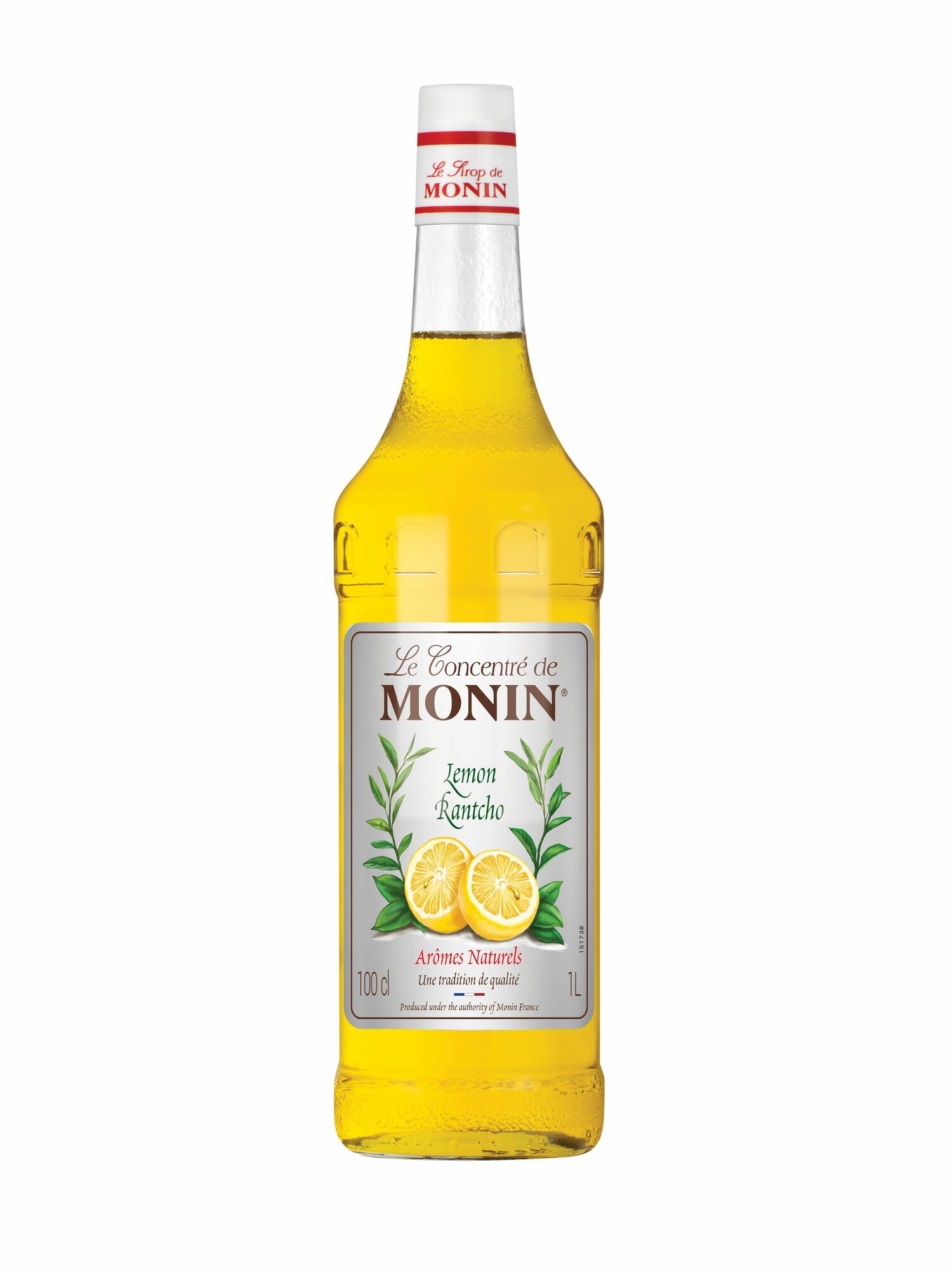 Концентрат для коктейлей, мороженого и десерта Ранчо Лимон 1л MONIN