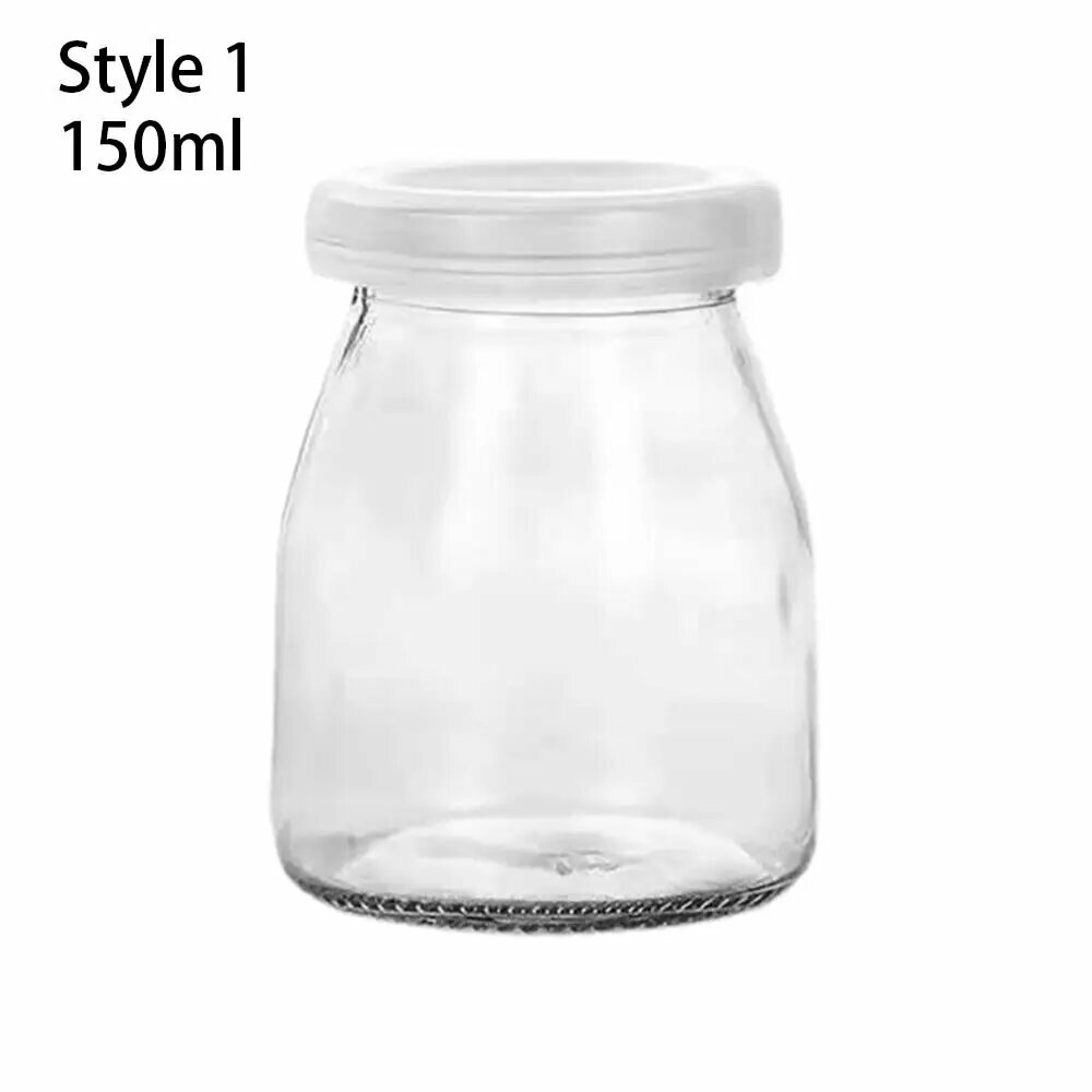 Стеклянная банка для хранения 100/150/200 мл Style 1 - 150ml