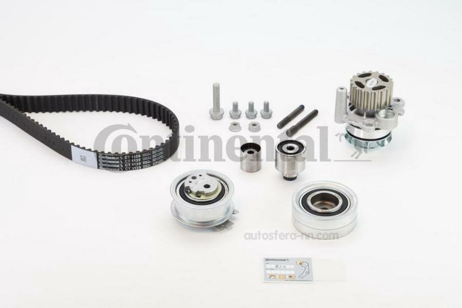 CONTINENTAL CT1139WP6 Комплект ремня ГРМ CT1139WP6