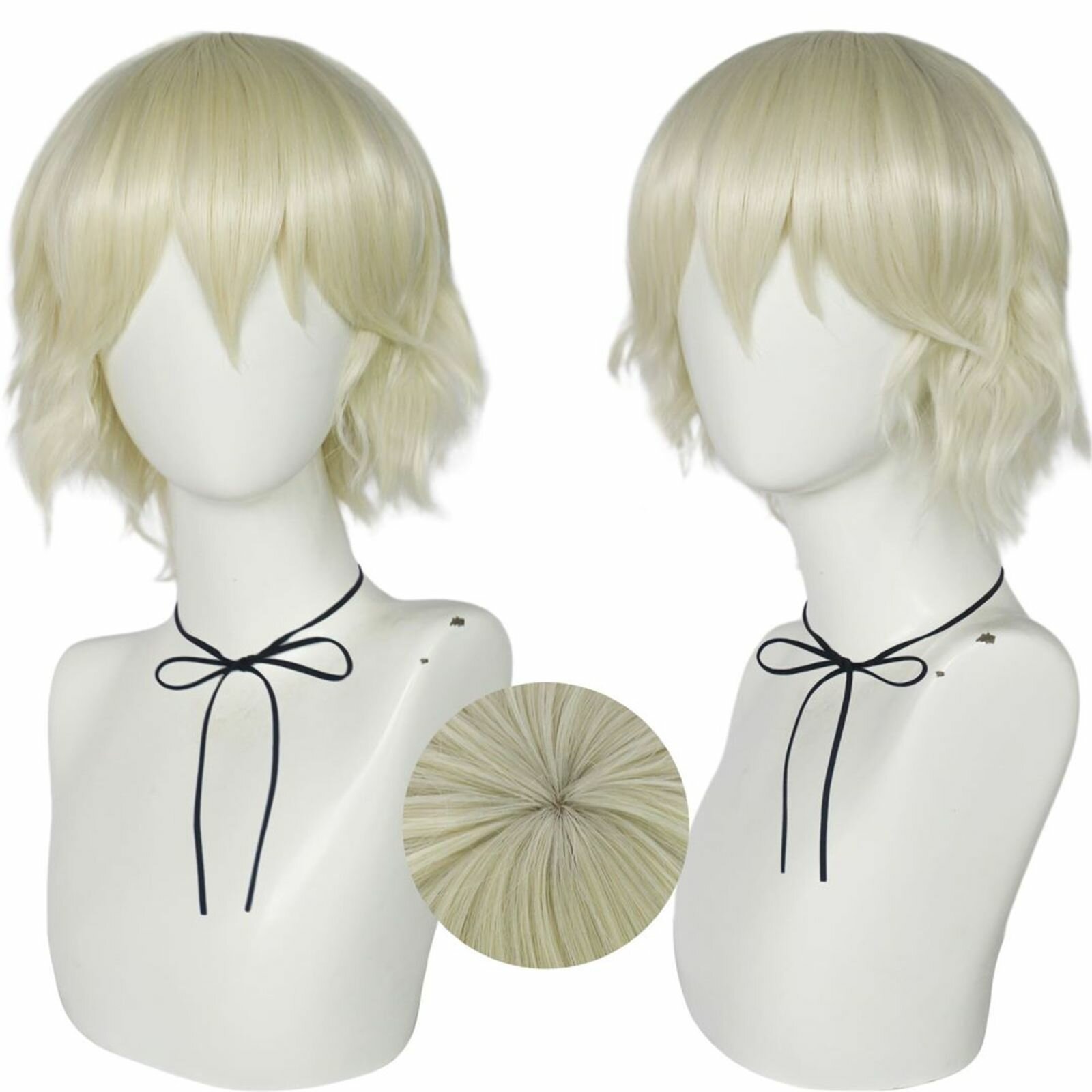 Идентичность Короткий парик для косплея Ithaqua