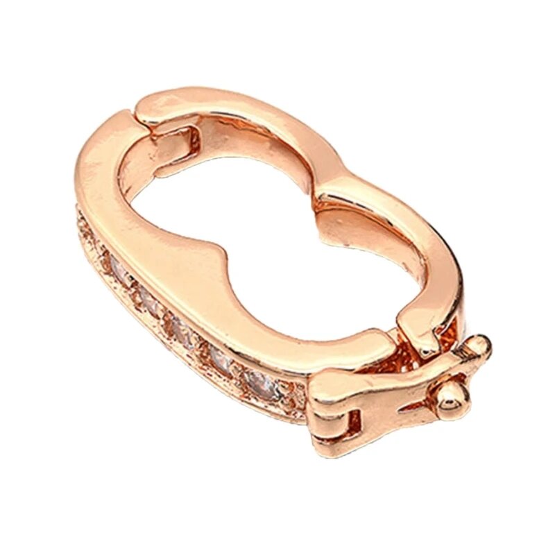 Усилитель укорачивателя цепочки ожерелья Сменная застежка-застежка «Арахис» Укорачивающая застежка жемчужный усилитель