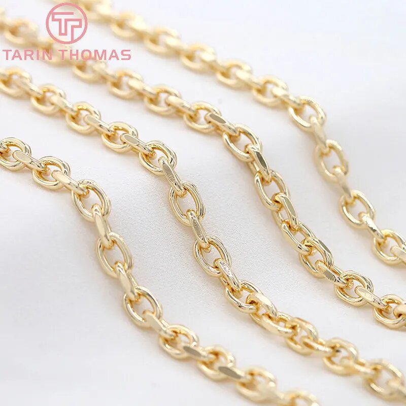 Цепочки из латуни цвета золота TARIN THOMAS 50 см 7 мм