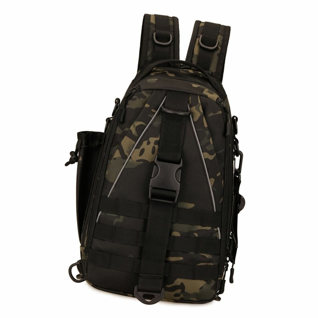 Рюкзак для рыбалки с сумкой для удилищ и снастей