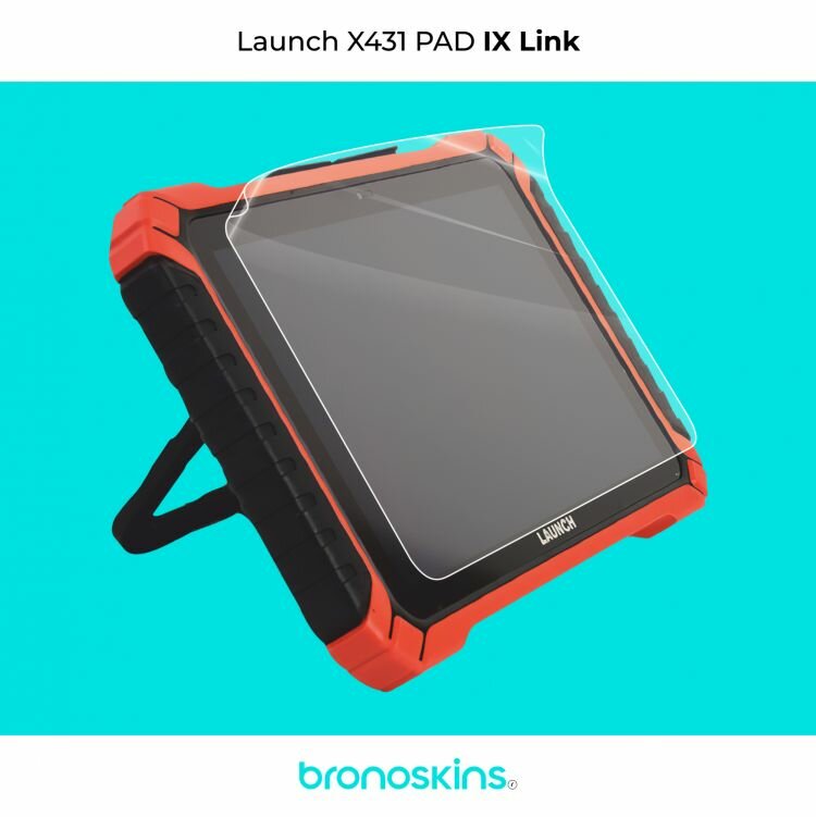 Защитная бронированная пленка на экран Launch X431 PAD IX Link (Матовая)