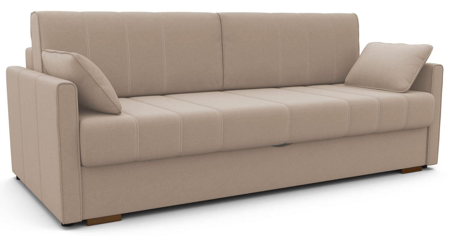 Диван "Риф", независимый пружинный блок, каркас металлический, микровелюр