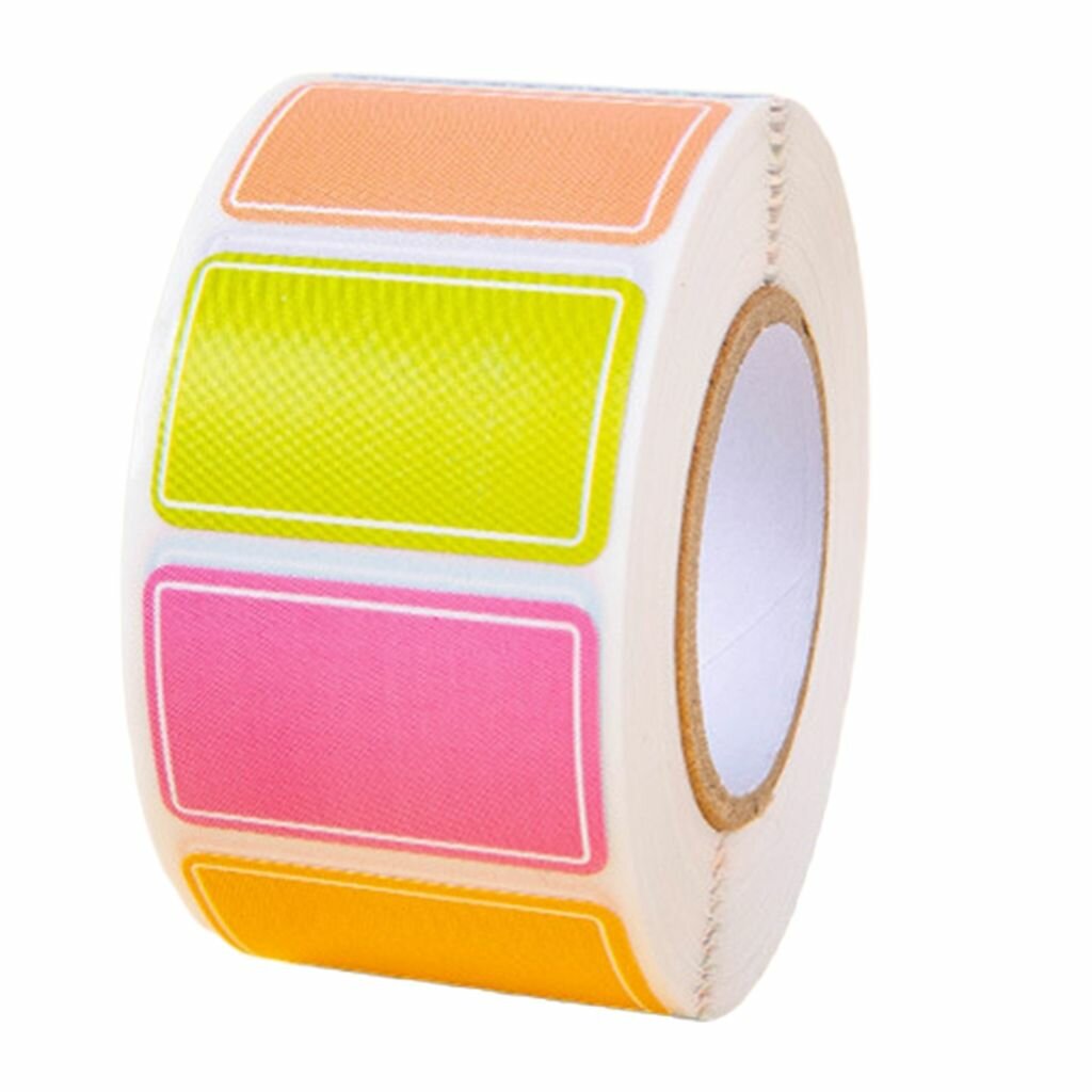 Цветные наклейки для этикеток-цветные модели