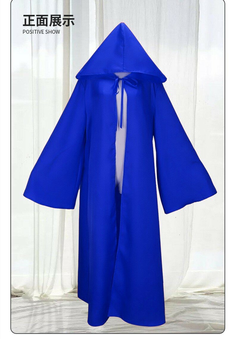 Костюм "Звездные войны", плащ-накидка, размер 5XL, синий