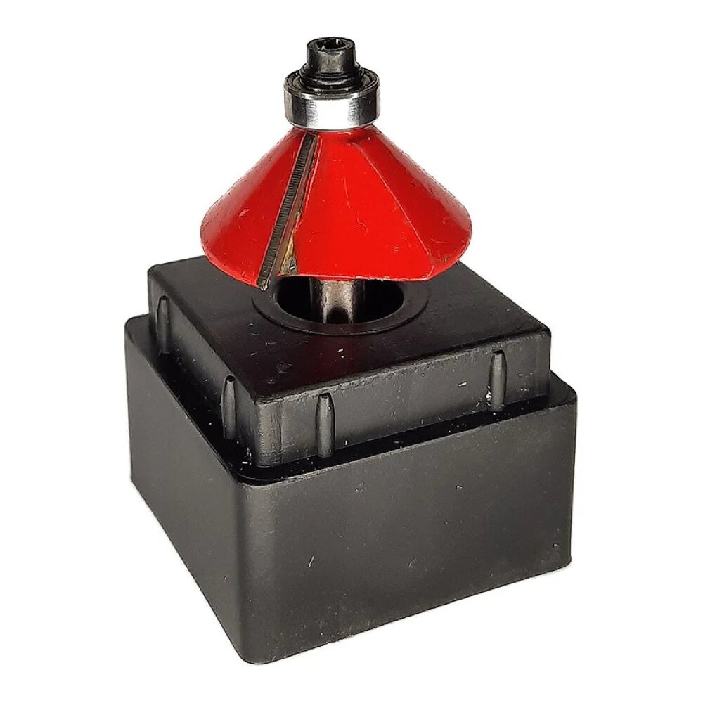 Фреза по дереву кромочная конусная Sinica 45 6х31.5, посадочный диаметр 6мм 100039, из высококачественной