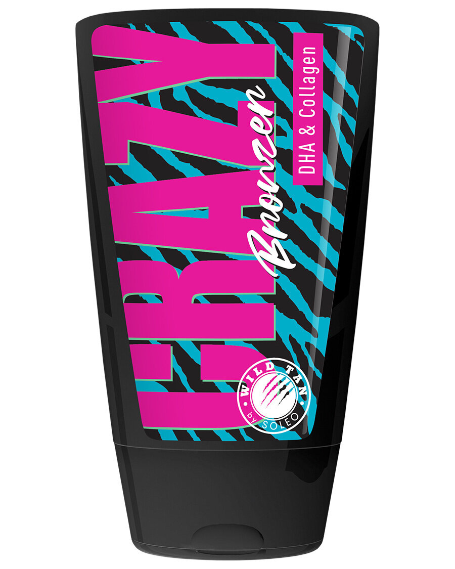 Крем-автобронзатор Дикий сумасшедший загар SOLEO Wild Tan Сrazy Bronzer, 125 мл