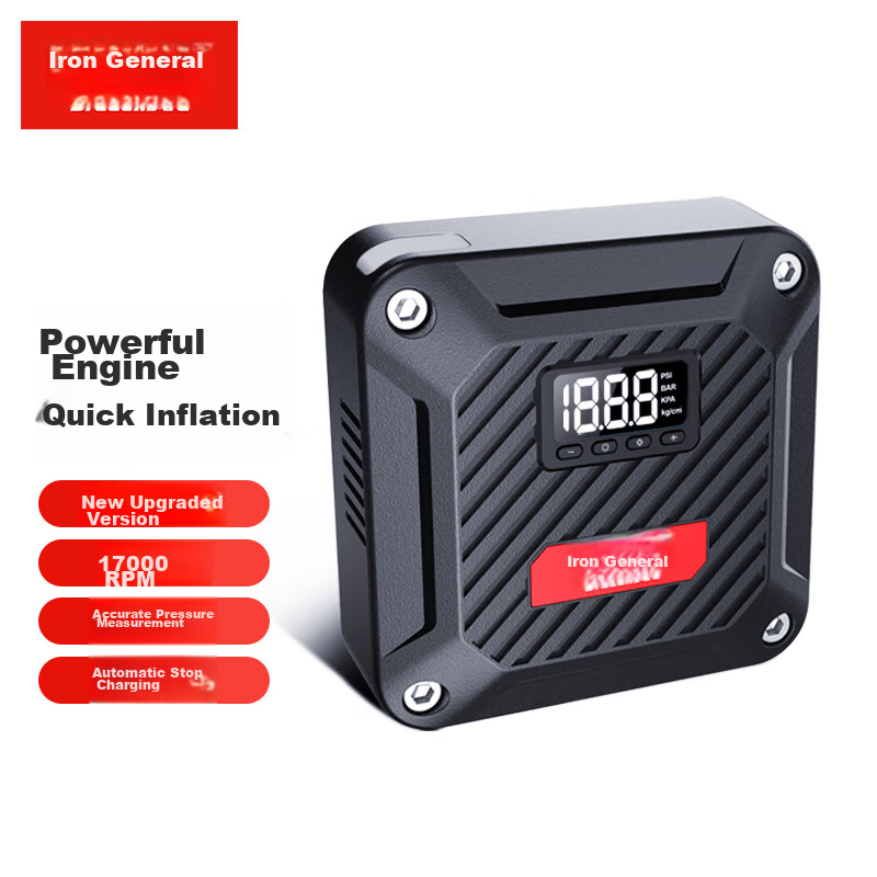 Tiejiangjun Car Air Pump, Tire Inflator, Electric Bicycle Pump, Air Compressor, Inflator, P05pro