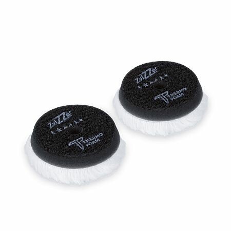 90/30/80 ( 2 шт ) - ZviZZer THERMO WOOL 30mm (RO) - меховой круг, мягкий интерфейс (черный)