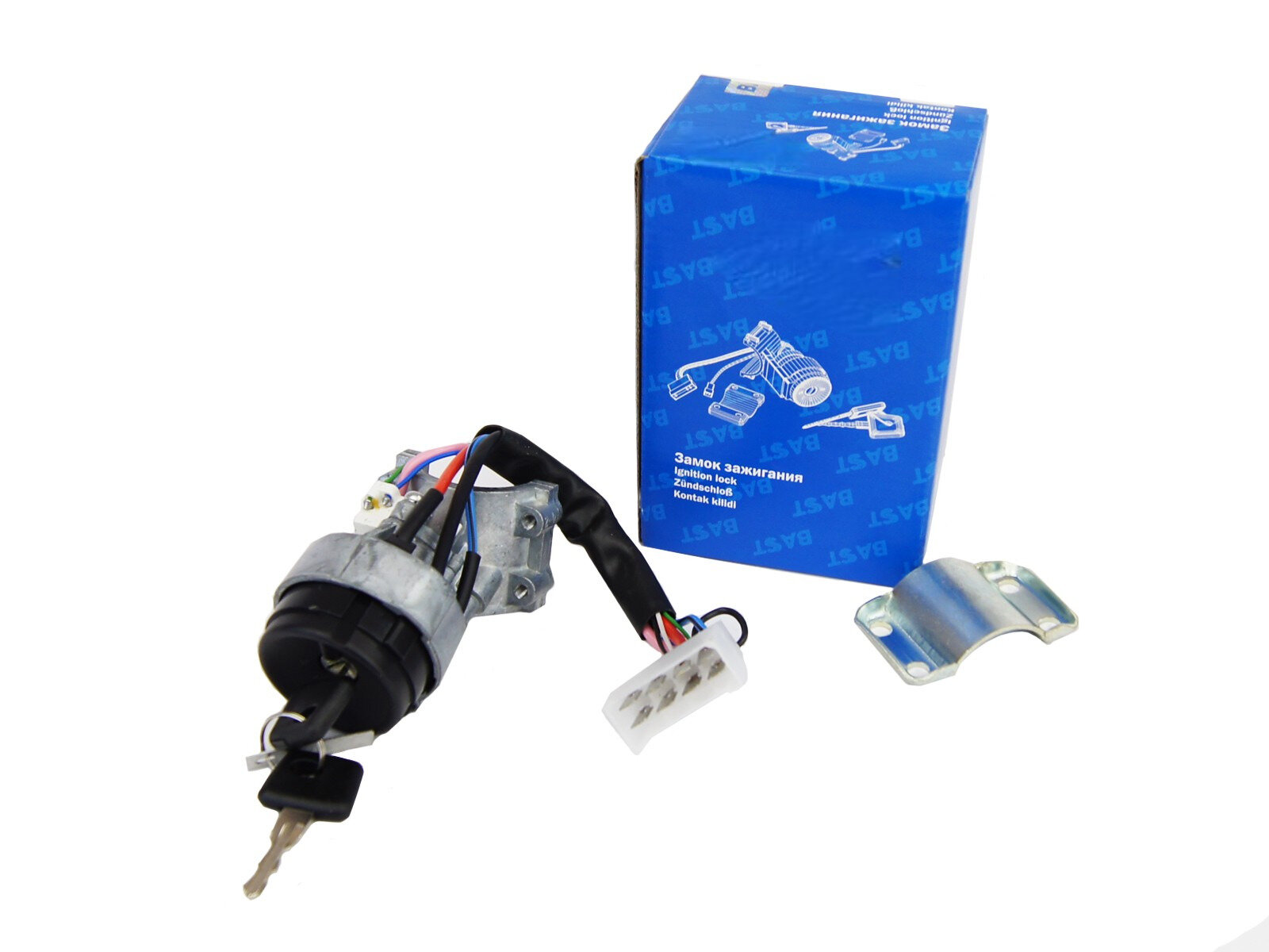 Замок зажигания ВАЗ 2110-12 н/о BAST арт. BC-304Z