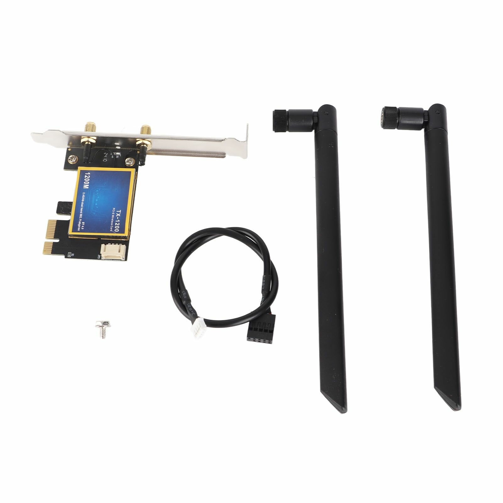 PCIe Wi-Fi 1200 Мбит/с 2,4/5 ГГц + BT 4.0, двухдиапазонная адаптерная плата