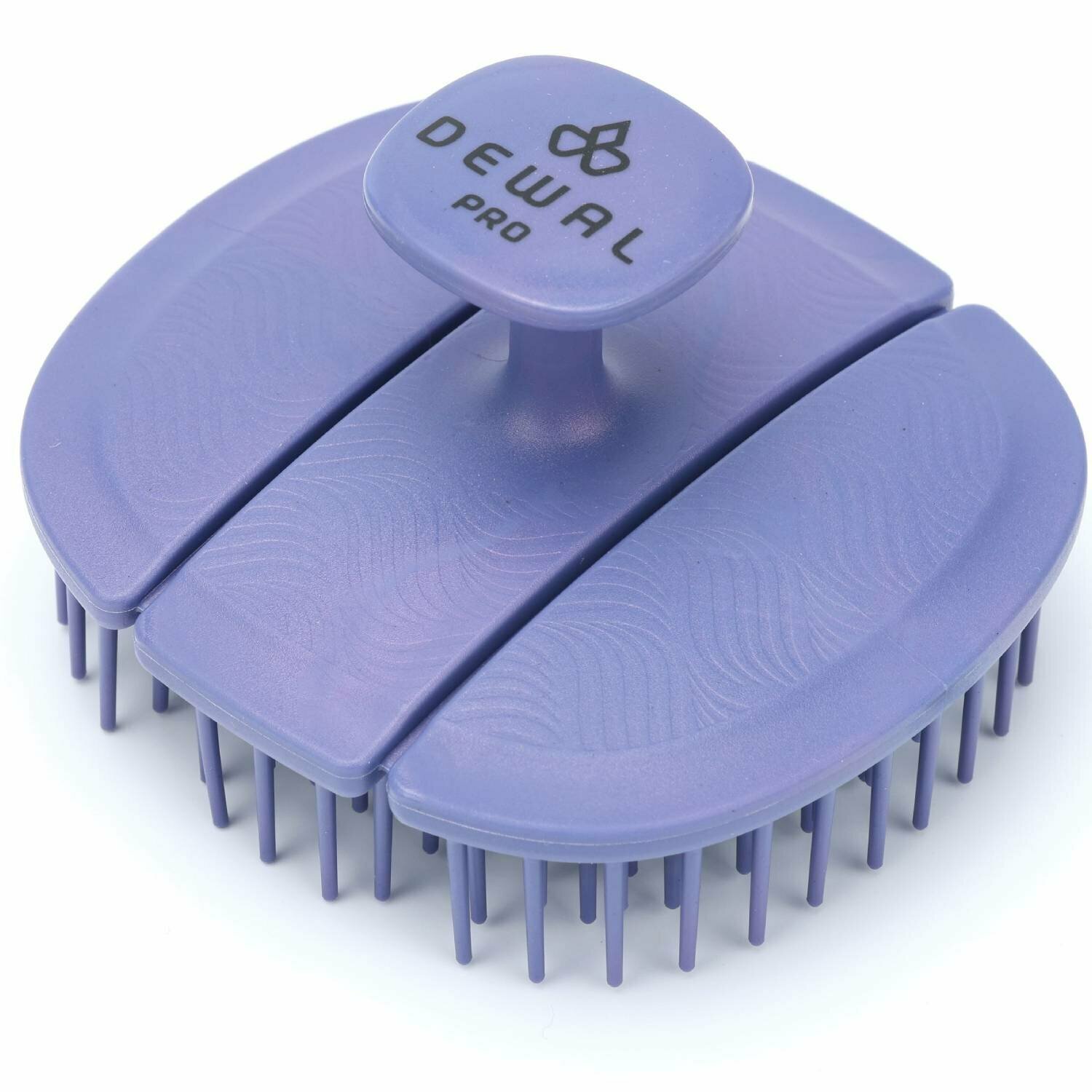 Щетка для волос Dewal PRO New Flexi, антибактериальная, компактная, цвет синий