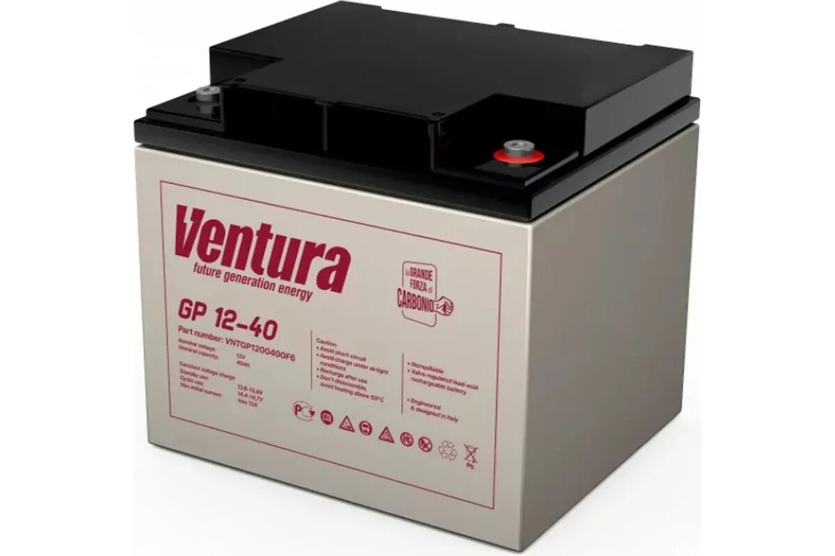 Ventura - аккумуляторная батарея 12 В 42 Ач GP 12-40
